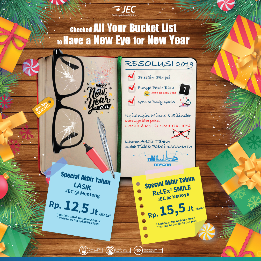 End Year LASIK Promo - Rumah Sakit Mata JEC