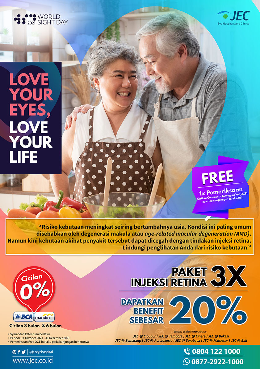 Promo Paket 3x Injeksi Retina - Rumah Sakit Mata JEC