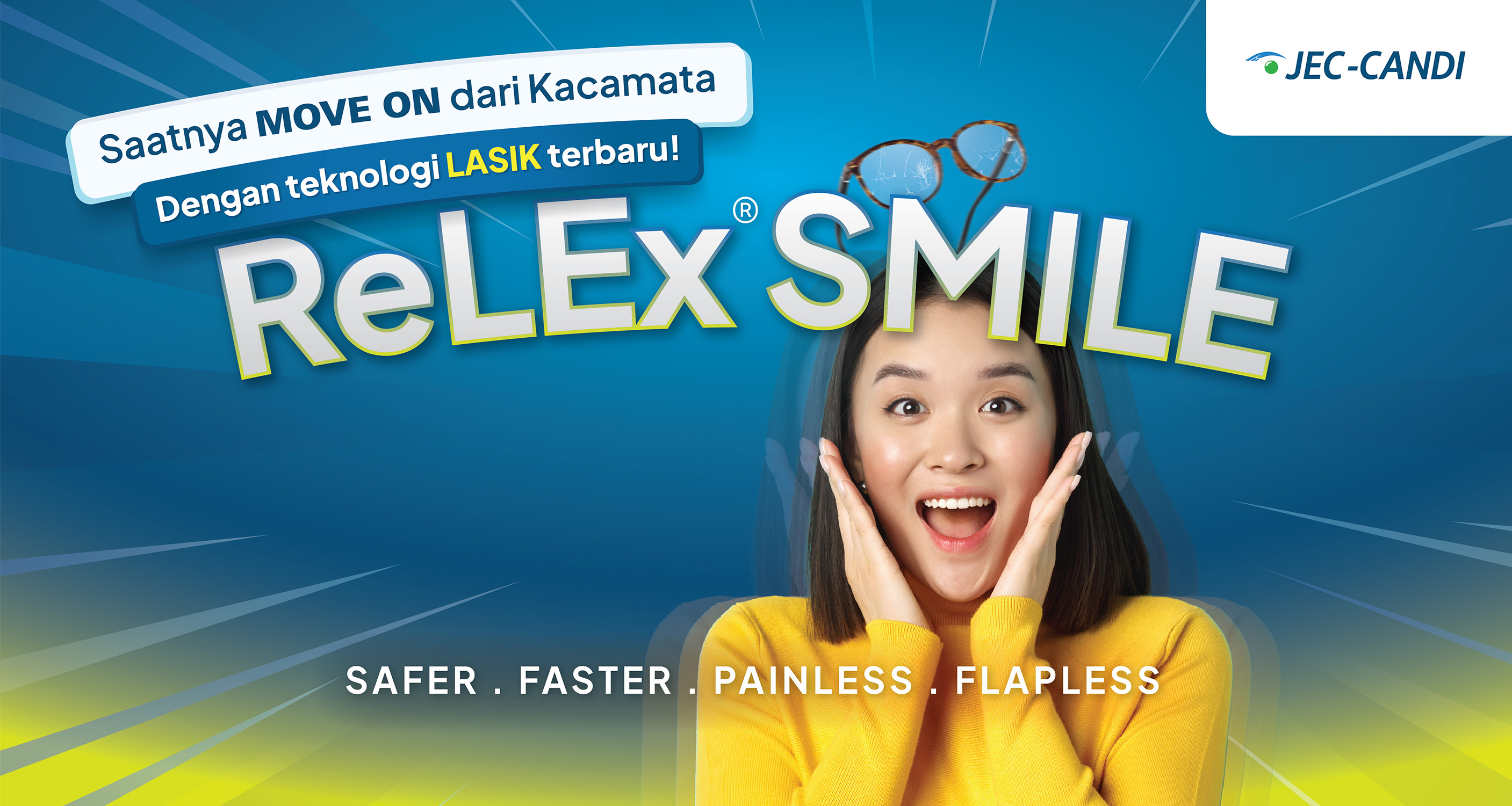 Promo SMILE & LASIK RS Mata JEC Candi @ Semarang - Rumah Sakit Mata JEC